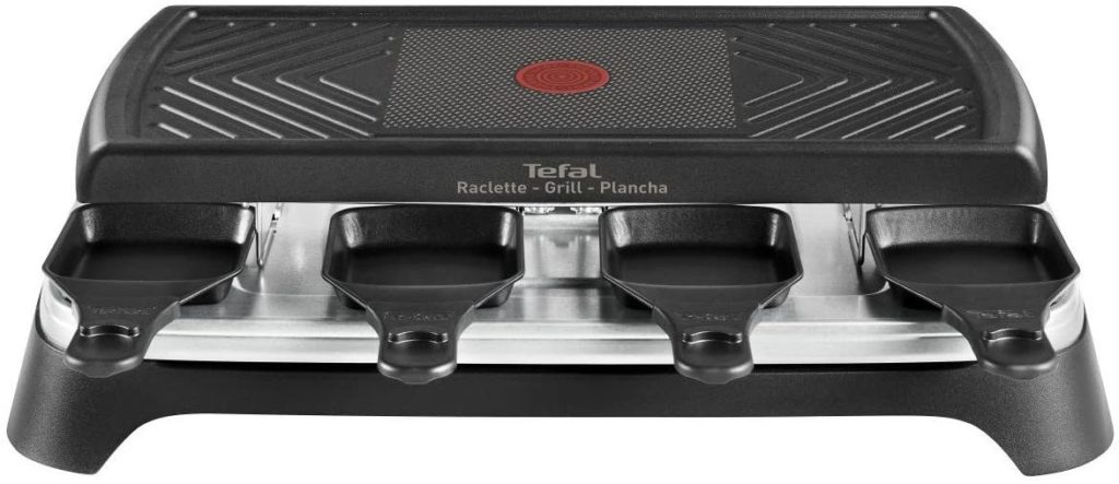 Raclette Tefal Inox & Design con Thermo-Spot (8 Personas)